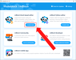 【mBlock5】オンライン版mBlock5の導入手順