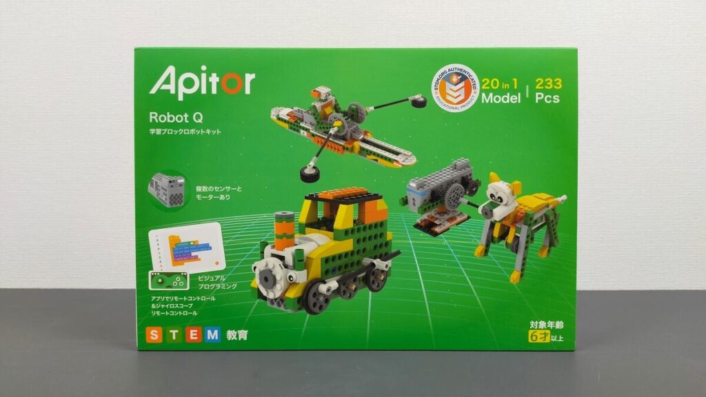 【小型でかわいい】Apitor Robot Qの口コミ・レビュー